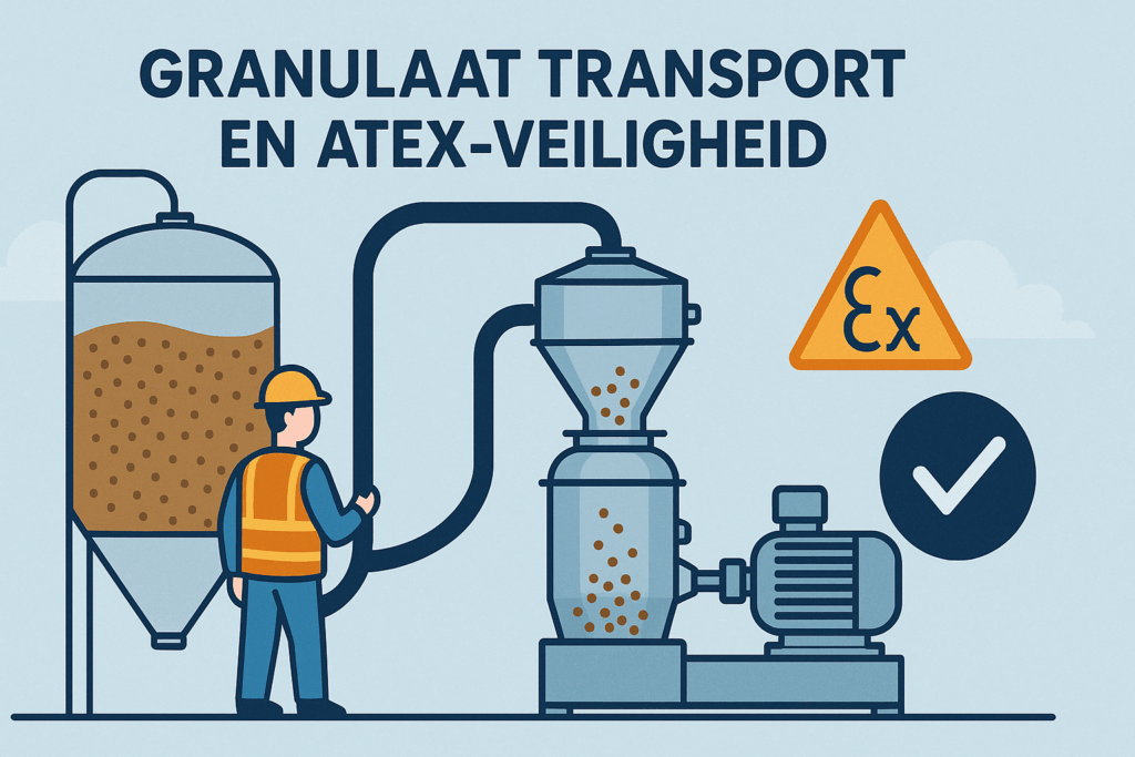 Granulaat Transport en ATEX-Veiligheid - Dextools