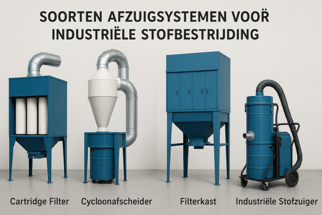 Afzuigsystemen voor industriële stofbestrijding - Dextools