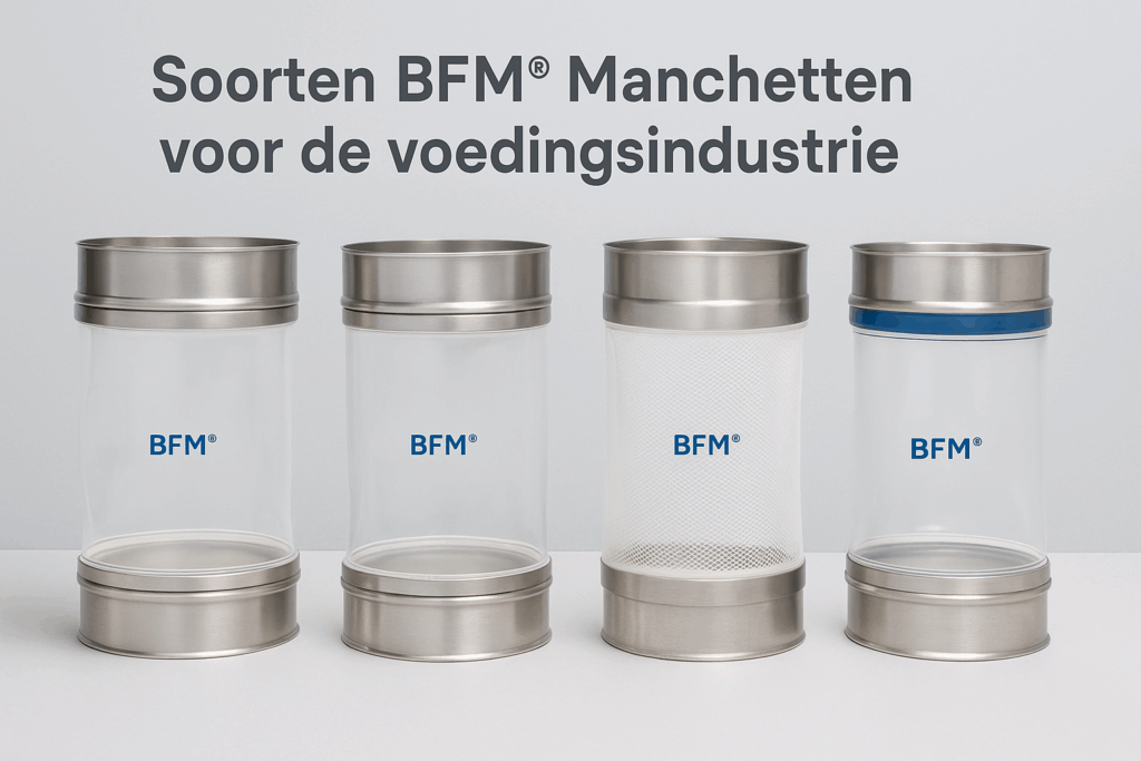 Soorten BFM® manchetten voor de voedingsindustrie